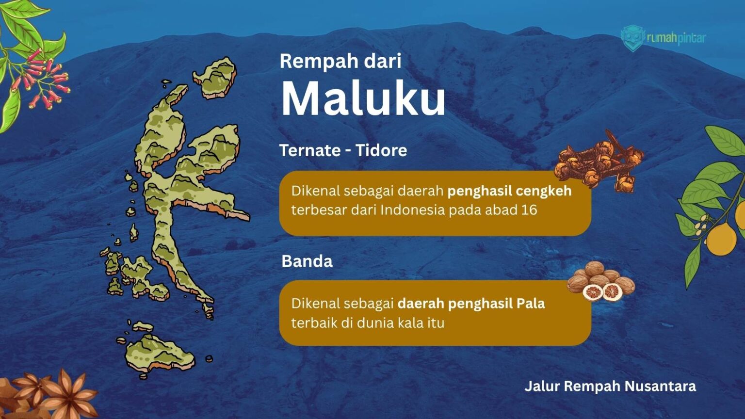 Mengarungi Jalur Rempah Nusantara Abad ke-16, Mulai Maluku hingga Tiba ...